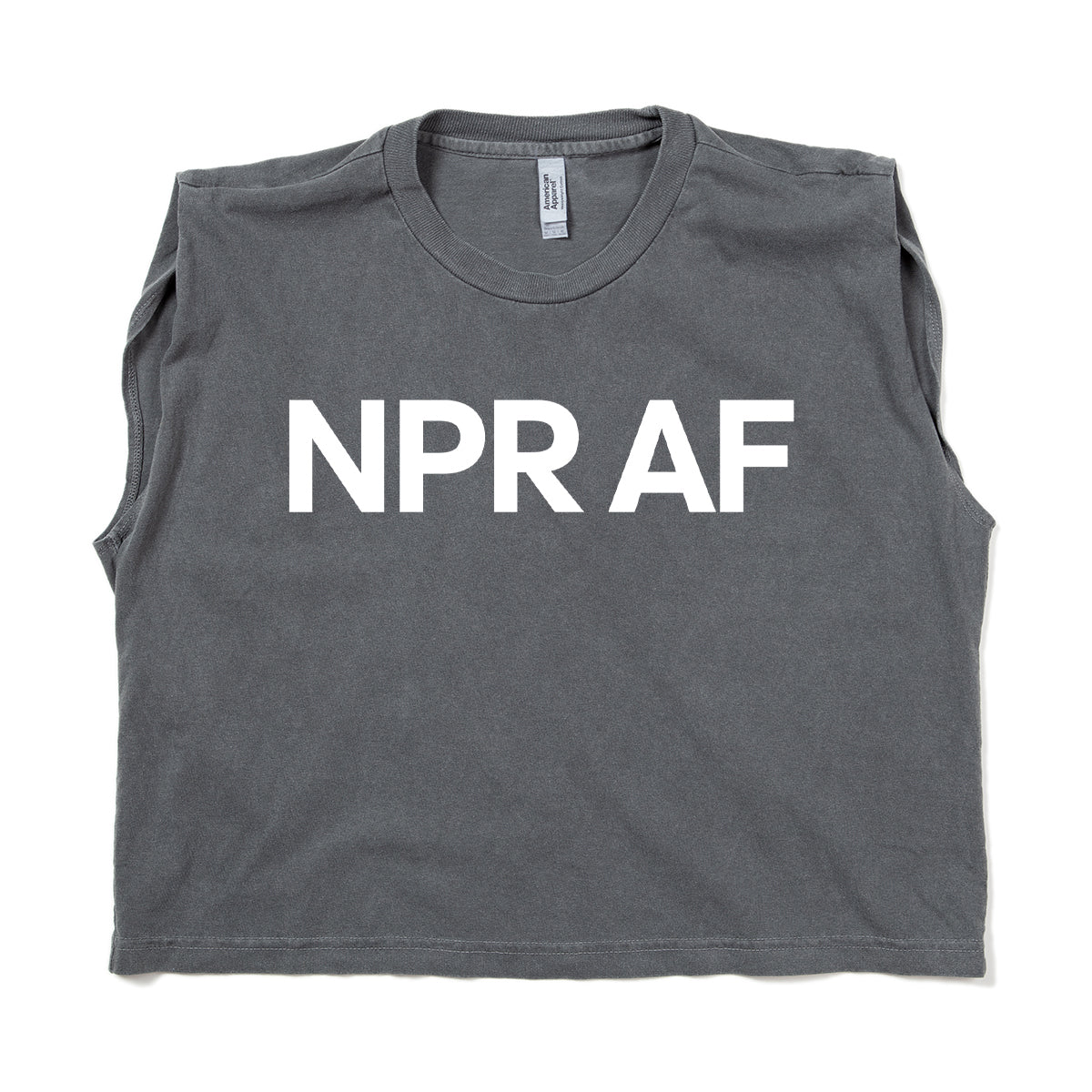NPR AF Muscle Crop Women's Tee – National Public Radio, Inc.