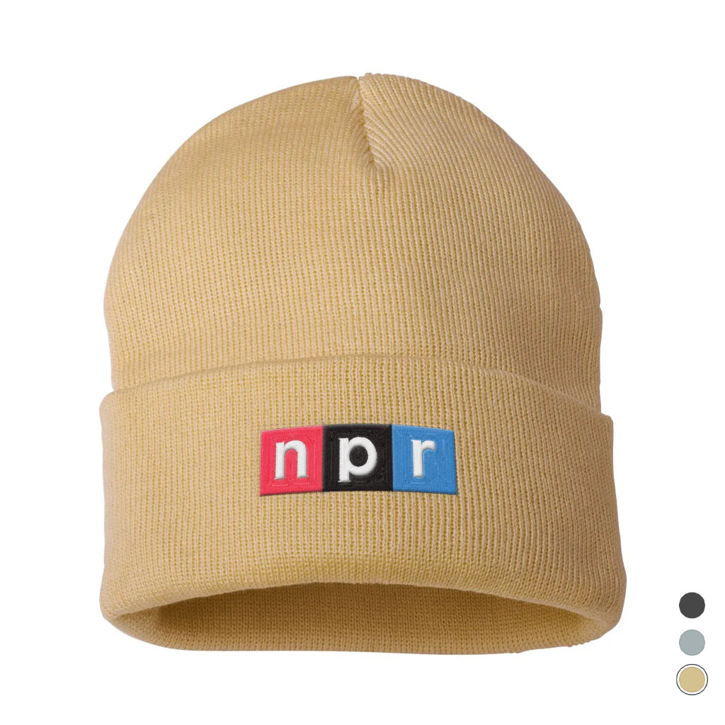 NPR Full-Color Logo Beanie – National Public Radio, Inc.