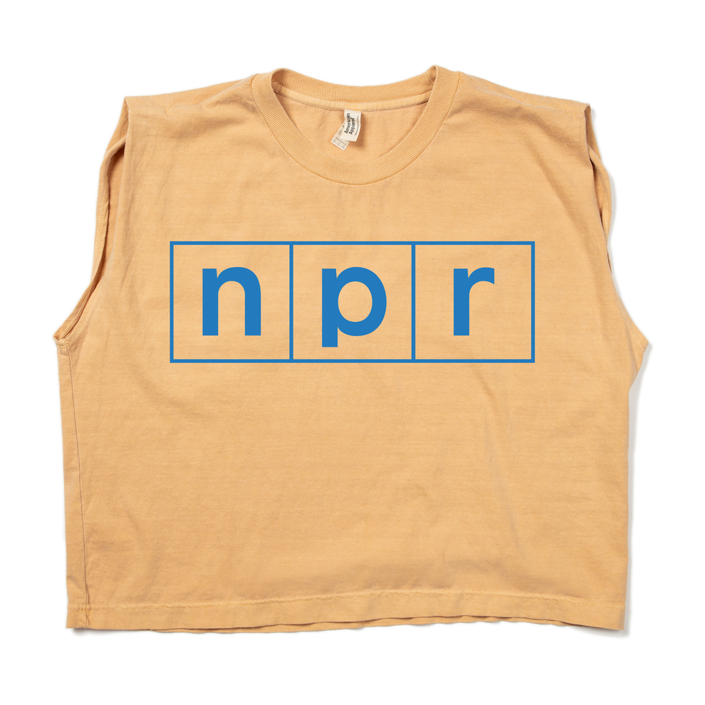 NPR Logo Muscle Crop Women's Tee – National Public Radio, Inc.